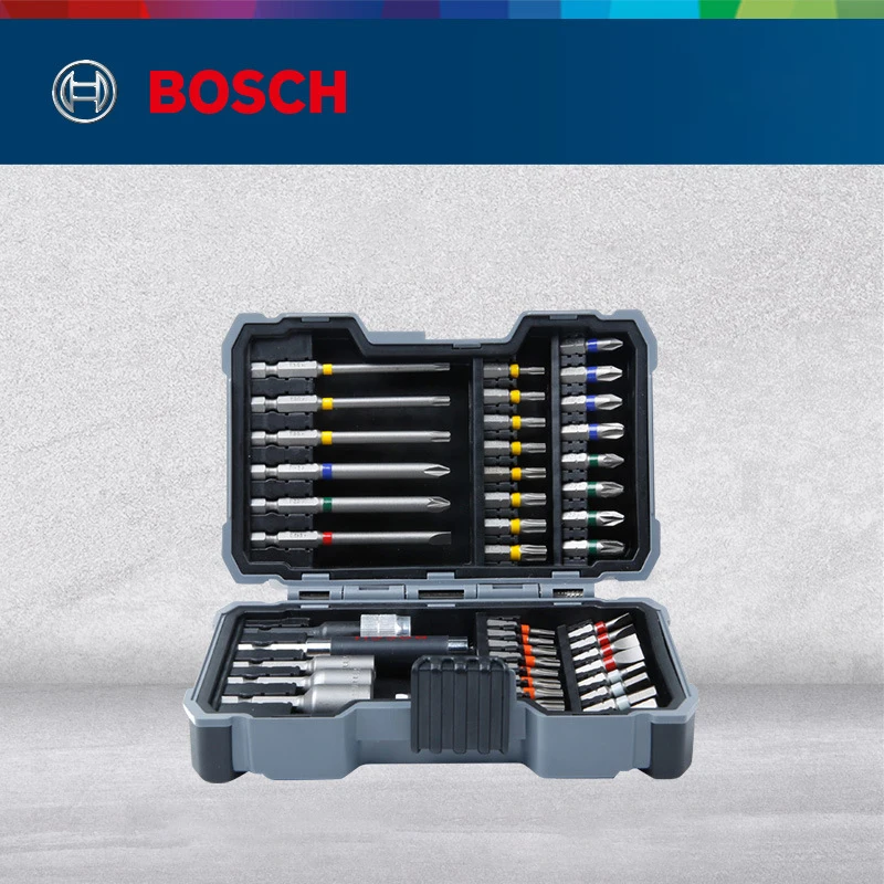 BOSCH Screwdriver Head Set 43 pieces Bit kit Power Screwdriver Electric ...