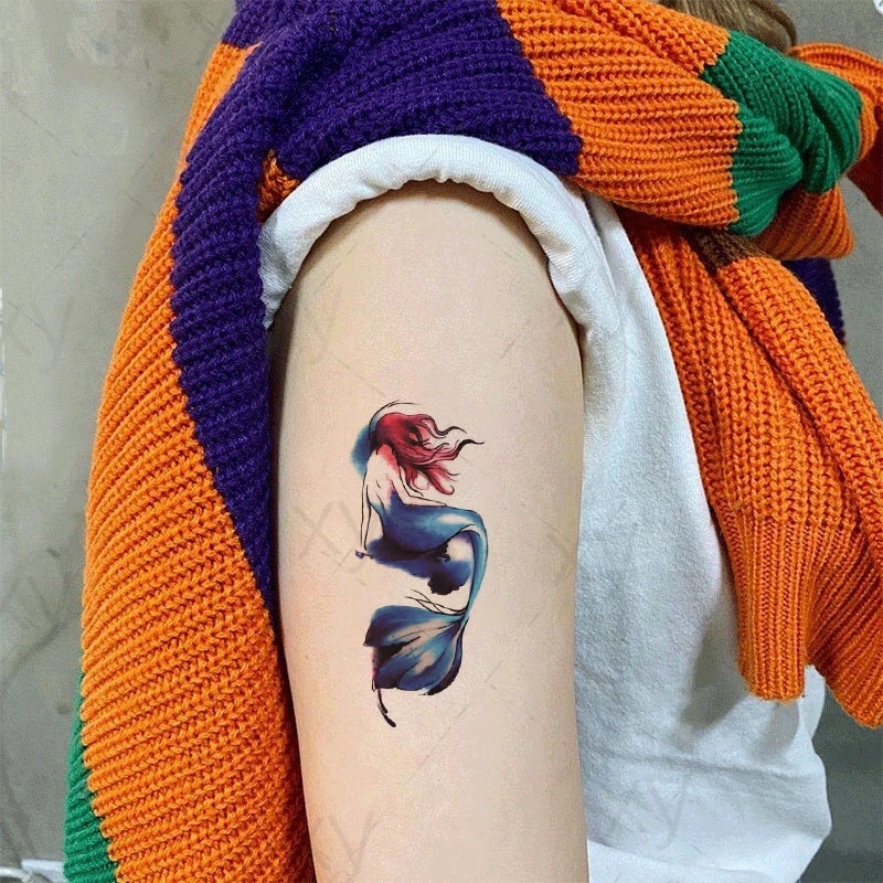 Pisces Mermaid Tattoos