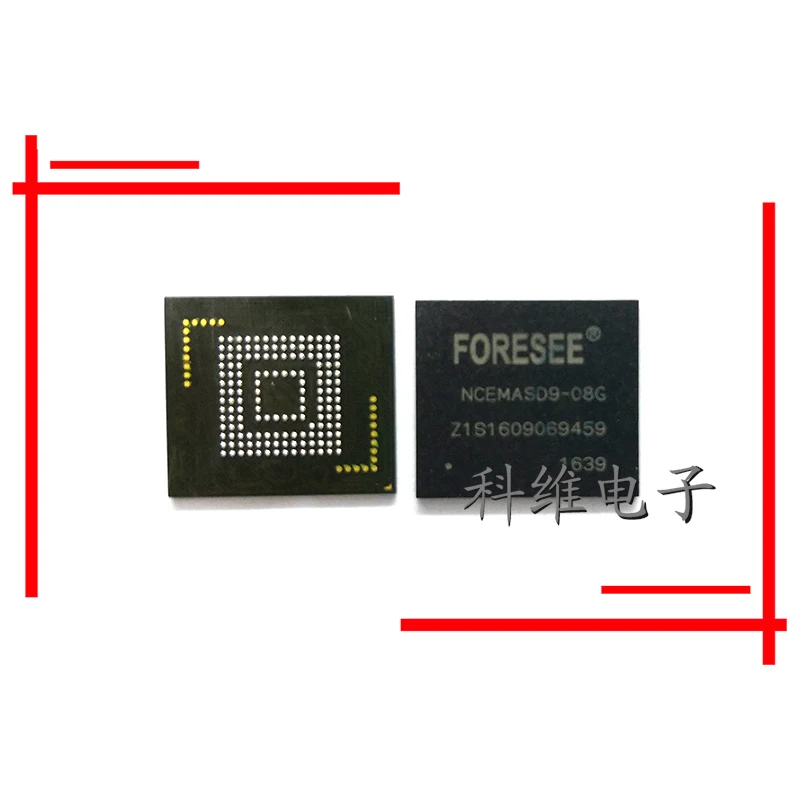 NCEMASD9 08G de memoria EMMC para teléfono móvil, Chip IC de 153 bolas ...