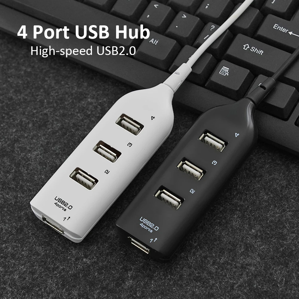 USB-Hub-5Mbps-High-Speed-Multi-USB-2-0-Adapter-Expander-Classic ...