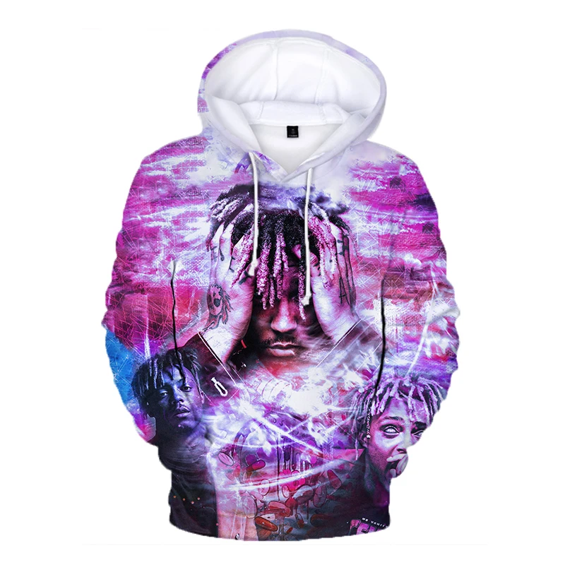 New RIP Juice Wrld 3D Printed Hoodie Juice Wrld 999 Hip Hop Hoodies ...