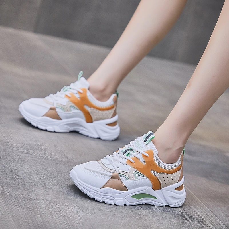2021-Four-Seasons-Casual-Sports-Women-39-s-Shoes-Thick-soled-Old-Shoes ...