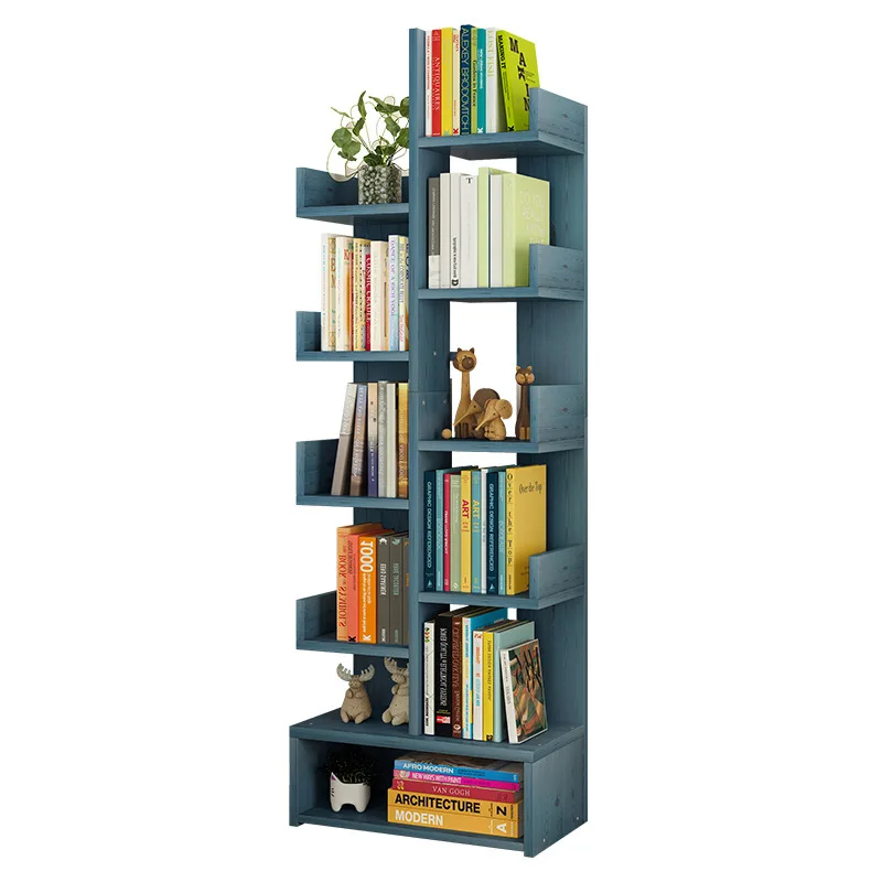 K-STAR Bookshelf Bookcase Simple Living Room Storage Rack Table Student ...