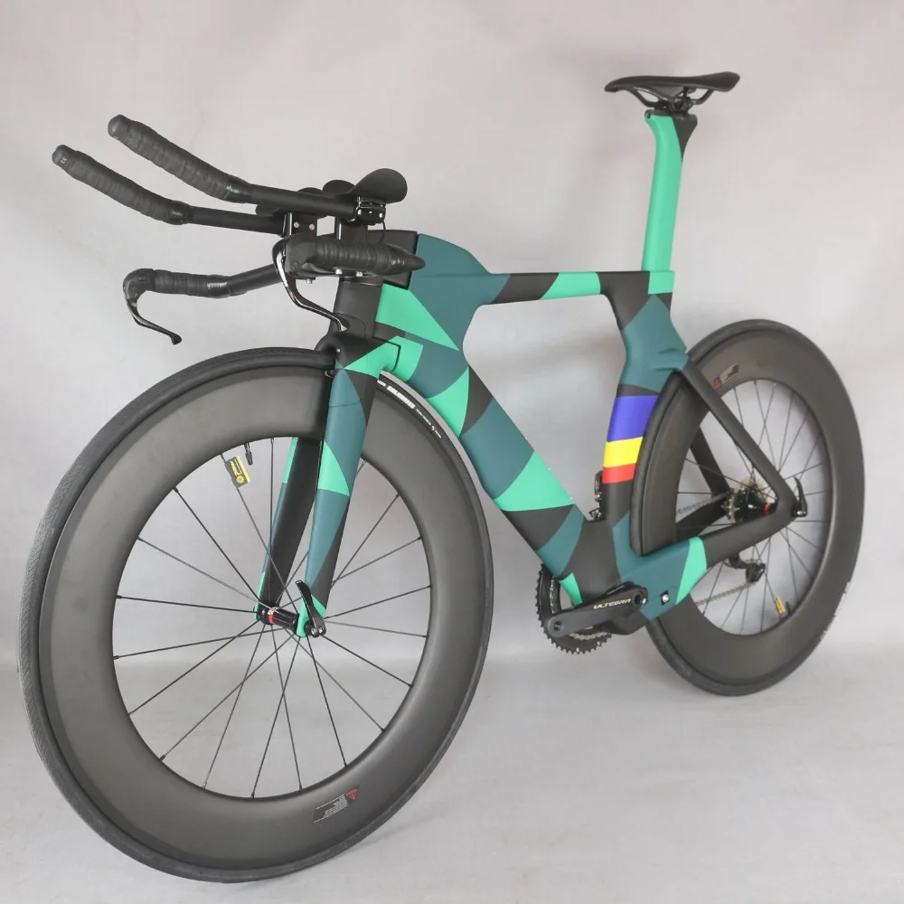 2021 new paint TT Bike TT Bicycle Time Trial Triathlon Carbon Fiber ...