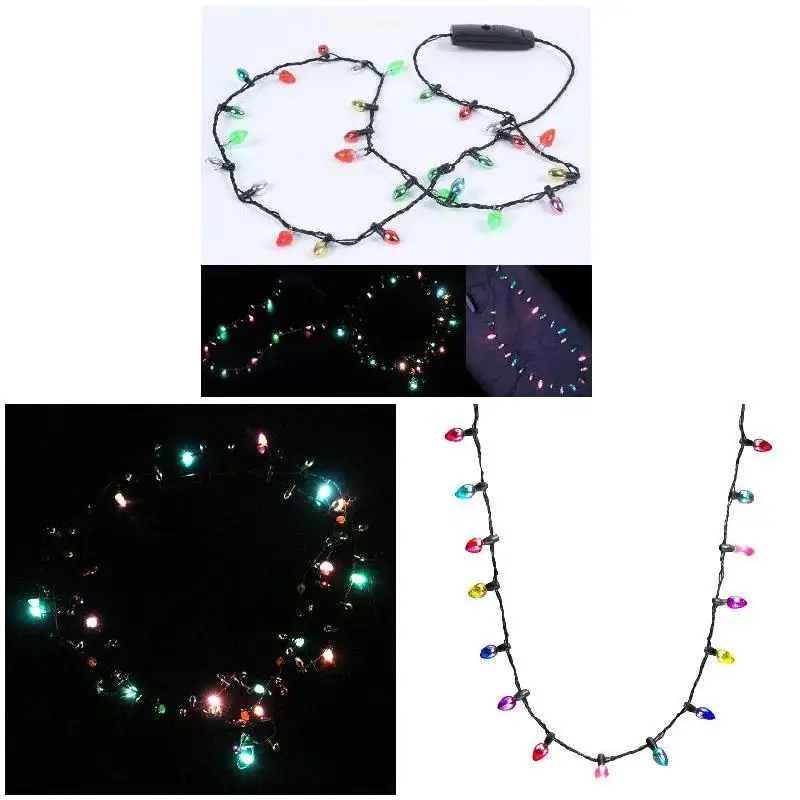 1-Pcs-Mini-Flashing-Light-up-Blinking-Christmas-Lights-Costume-Necklace ...