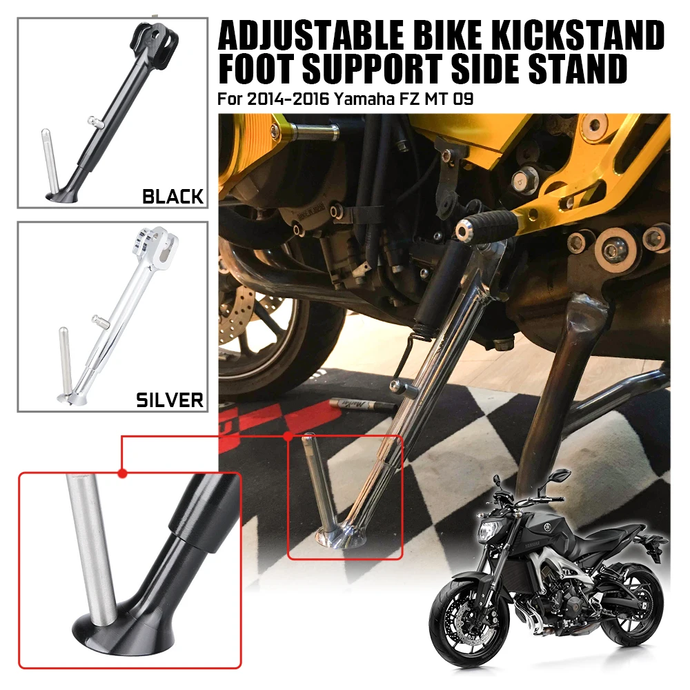 Adjustable Kickstand Side Stand Foot Support for 2014 2015 2016 2017 ...