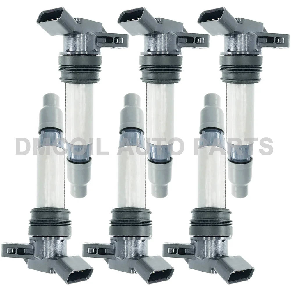 6 PCS LAND ROVER FREELANDER 2 용 원래 품질의 점화 코일 VOLVO V60 II V70 III S80 ...