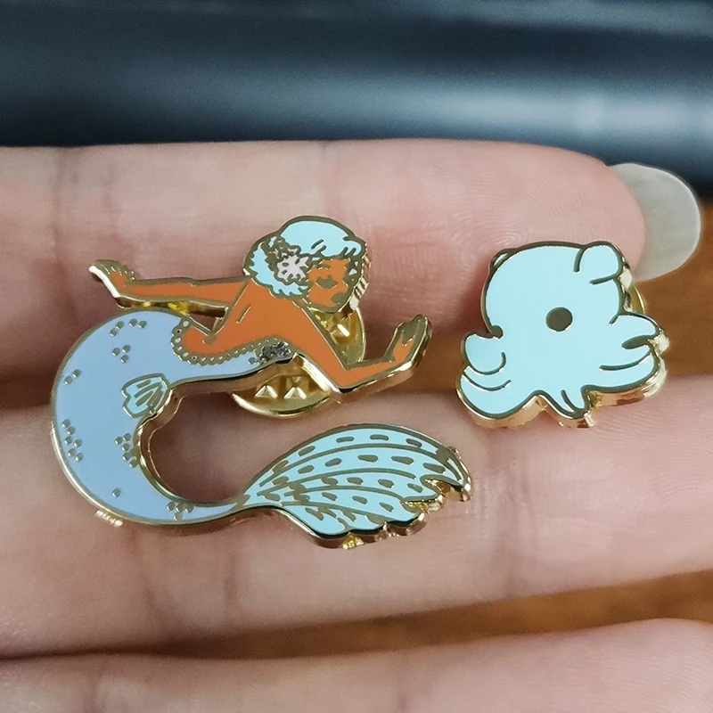 Dumbo Octopus Mermaid Pin Set - AliExpress 36