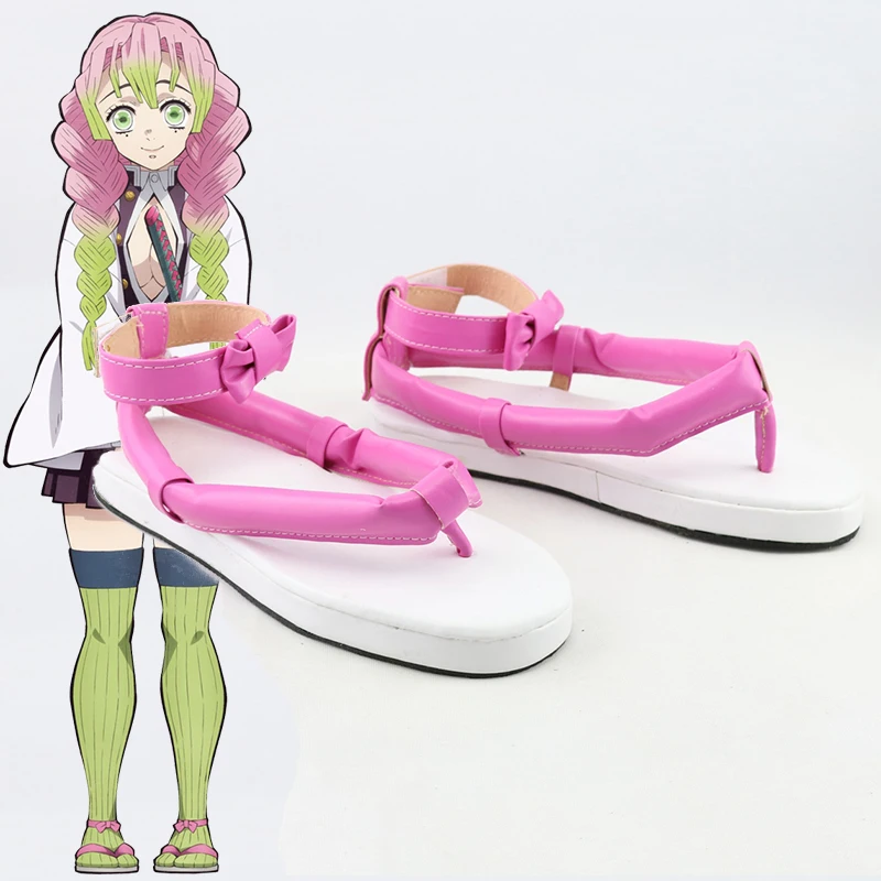 Anime-Comic-Demon-Slayer-Kimetsu-no-Yaiba-Cosplay-Shoes-Kanroji-Mitsuri ...