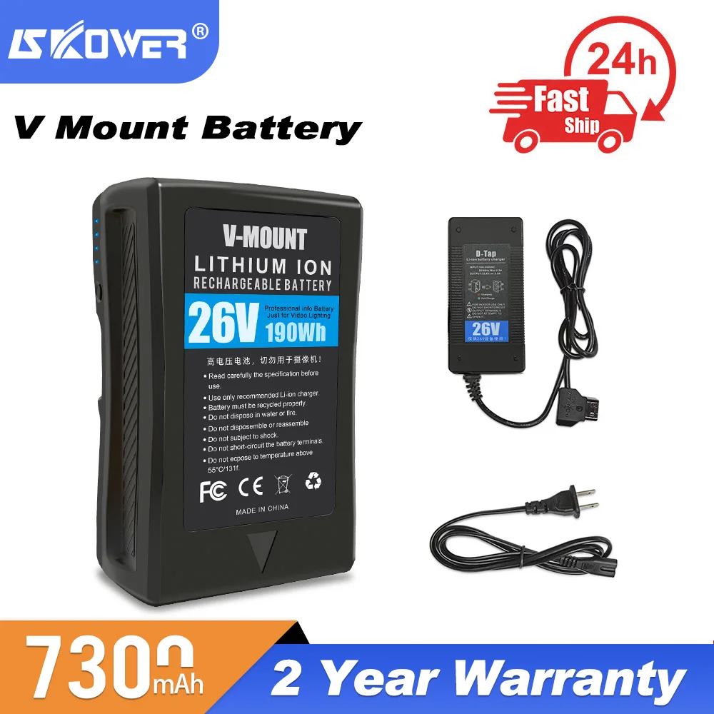 26V V Mount Battery For Nanlite Forza 500 200 Mixpanel 150 Profession ...