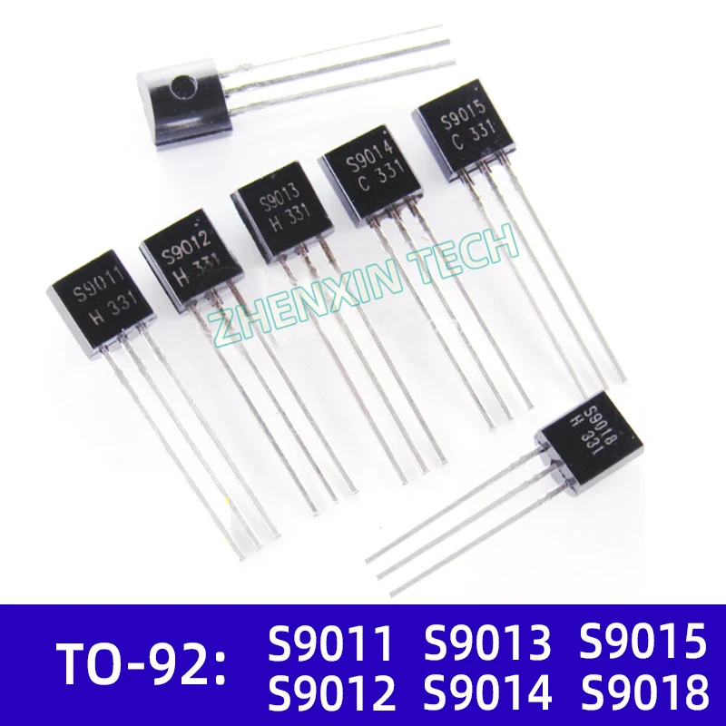 50PCS-LOT-S9011-S9012-TO-92-S9013-S9014-S9015-S9018-NPN-PNP-TO92 ...