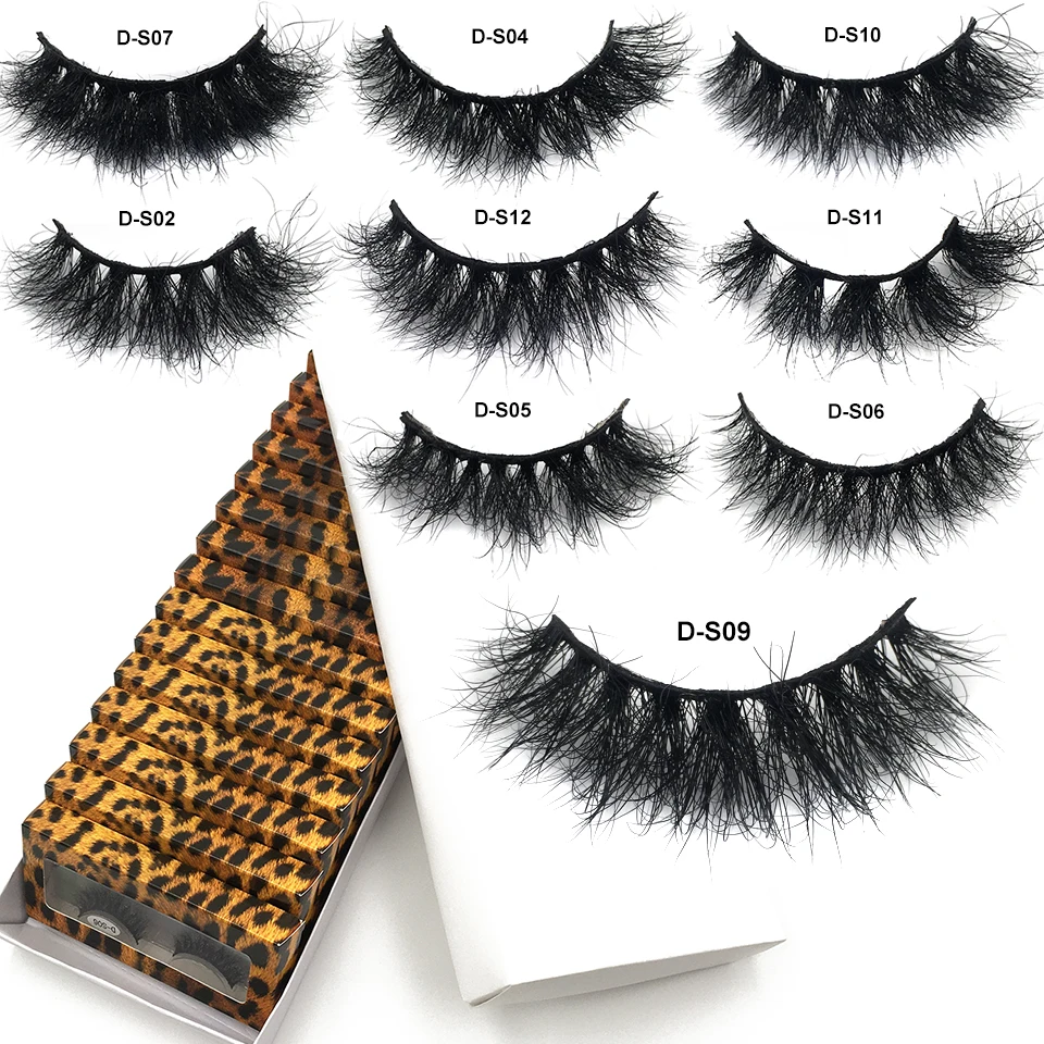 RED-SIREN-Fluffy-Mink-Lashes-Wholesale-10-50-Pairs-Bulk-Real-Mink ...
