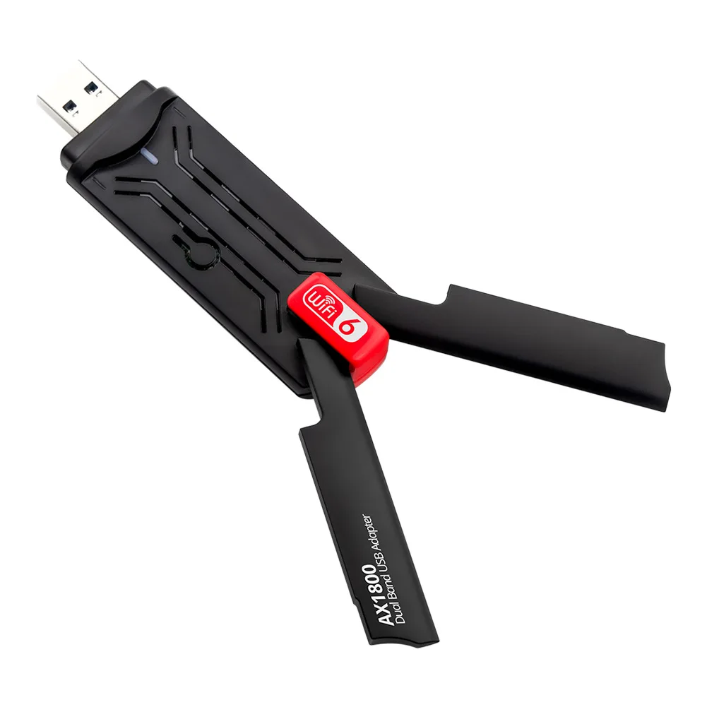 WIFI6 /Wifi5 USB AX1800 Wireless AX Adapter 2.4/5Ghz Wireless External ...