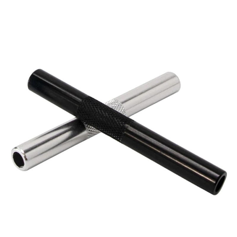 3PCS/lot 70mm Metal Snuff Snorter Hose Tube Sniffer Aluminum Pen Style ...