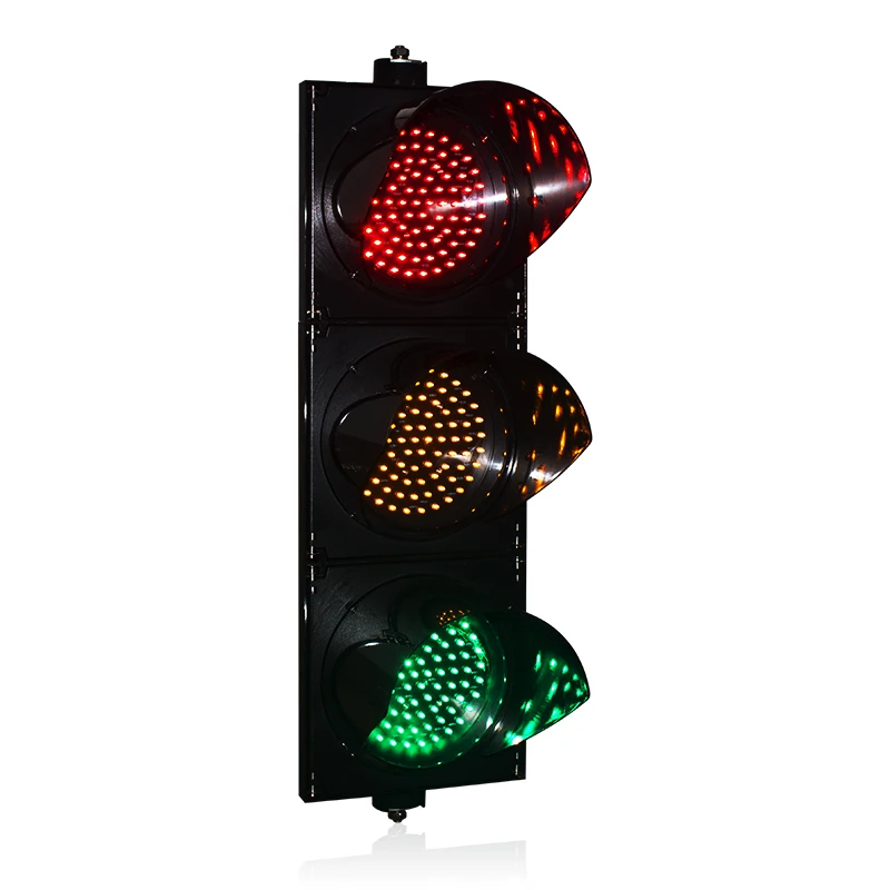 Ip65 200mm Vehicle Red Yellow Green Led Traffic Light Signal - Traffic ...