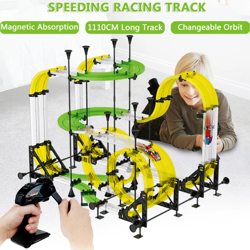 Hand-cranked-Power-Generation-Rail-Car-11-1M-Track-Length-Magnetic ...