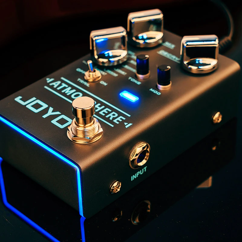 ATMOSPHERE Reverb Guitar Pedal SPRING/CHURCH/PLATE/EKO VERB/SHIMMER ...