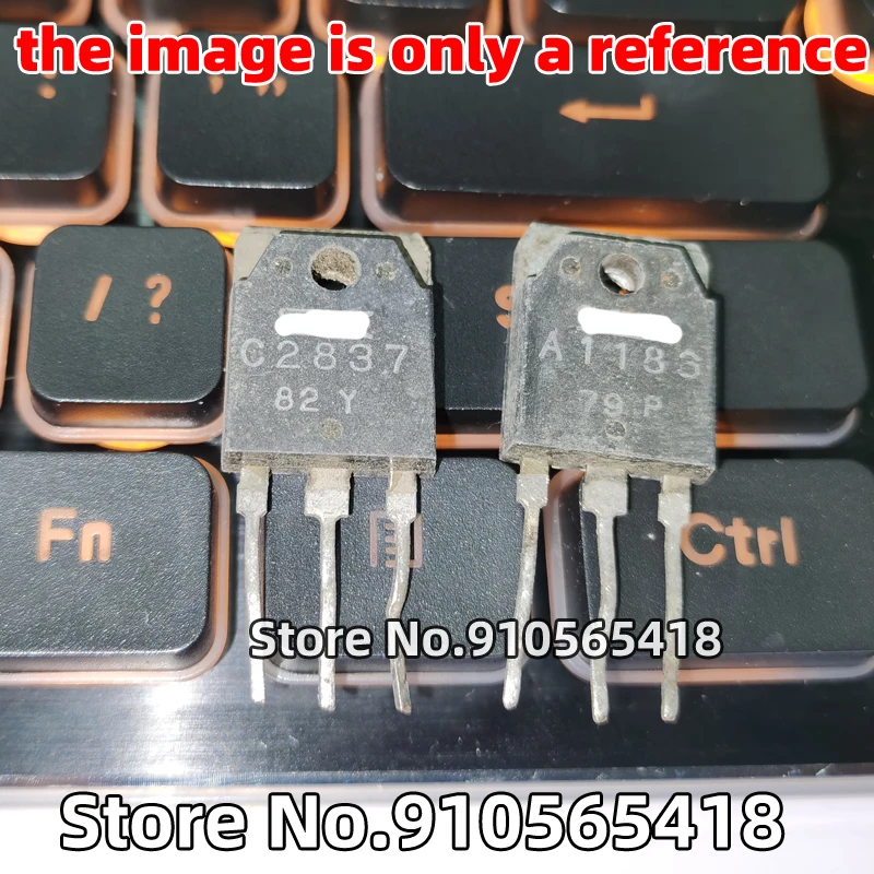 10pcs (5pcs A1186 +5pcs C2837 ) 2sa1186 2sc2837 To-3p Disassembling ...