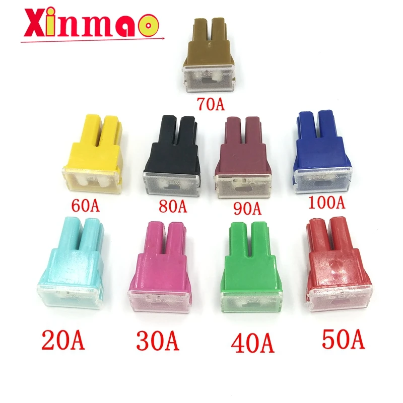 2pcs Automotive Car Truck Van Square Fuse 32v Dc Long Foot Female Fuse ...