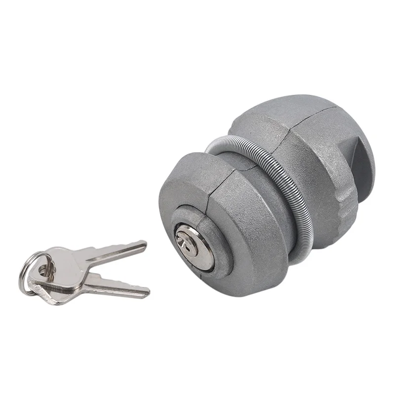 Universal Trailer Parts Ball Lock Hitch Coupling Anti Theft Device ...