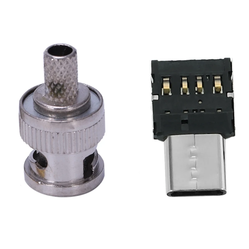 Top 10 Pcs Bnc Male Rg59 Coaxial Connector Adapter & 5 Pcs Ultra Mini ...