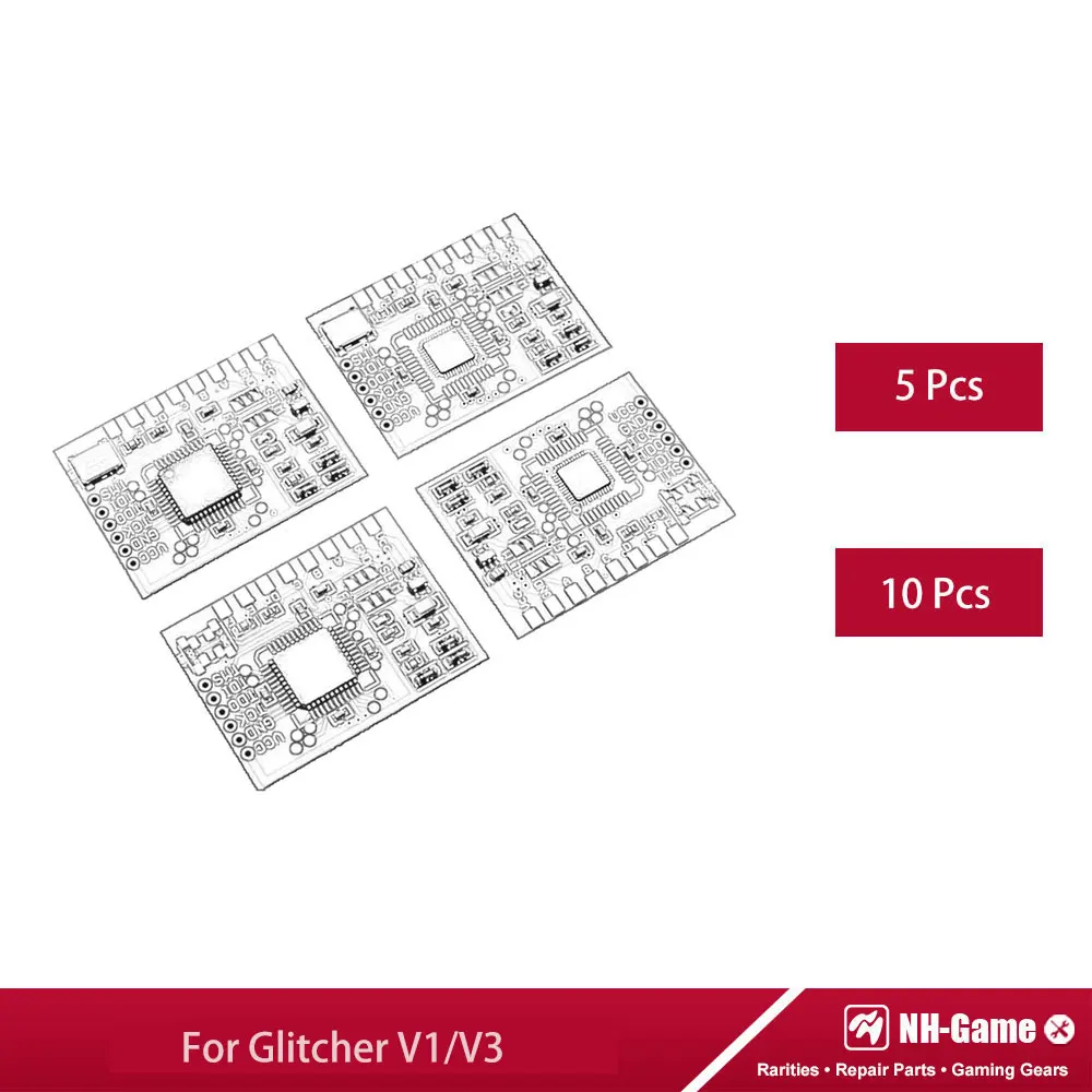 Free Shipping 10pcs/Lots For Matrix Glitcher V1 Blue Board For Xbox360 ...