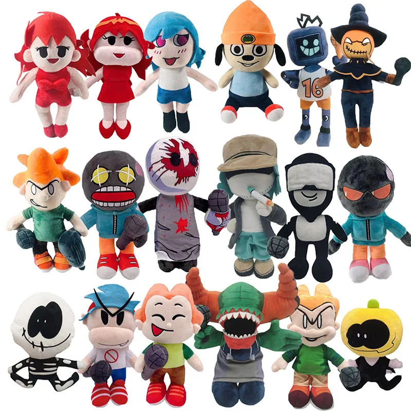 Pump and Skid Plushies Friday Night Funkin Plush Toys Toys Stuffed ...