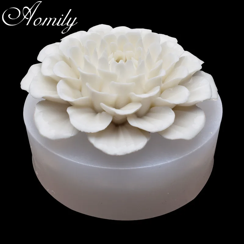 Aomily-Large-Peony-Flower-Silicone-Mold-Cake-Molds-Fondant-Molds-Sugar ...