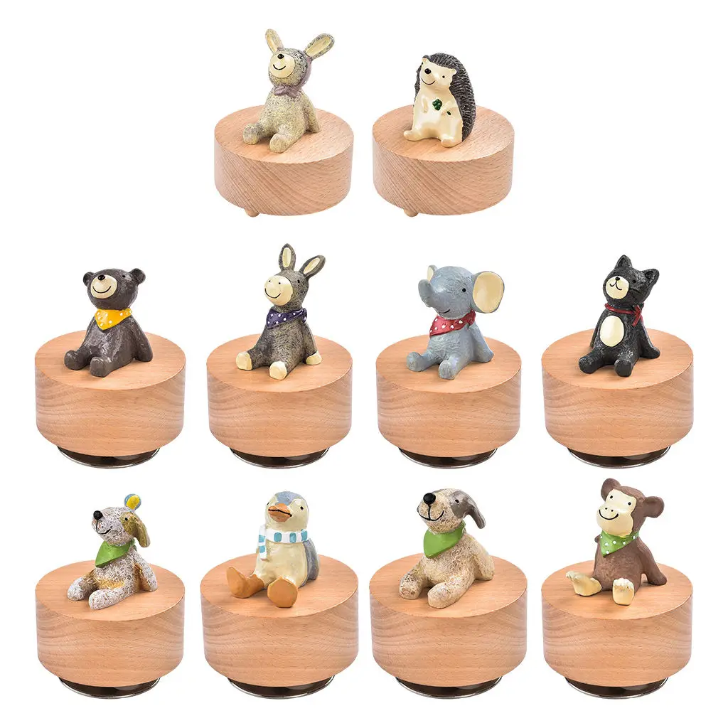 Cute-Music-Box-Rotating-Base-DIY-Crafts-Ornament-Festival-Gift-Castle ...