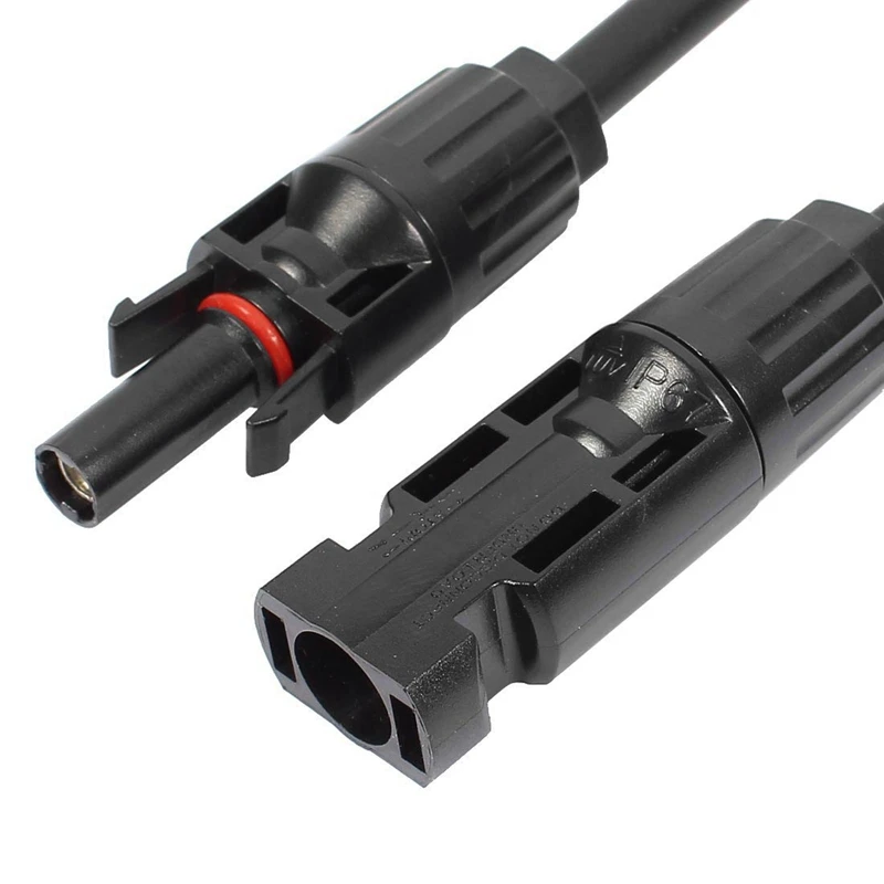 1 пара MC4 Y филиал панели солнечные адаптер Кабельный разъем 30A MMMMF ...