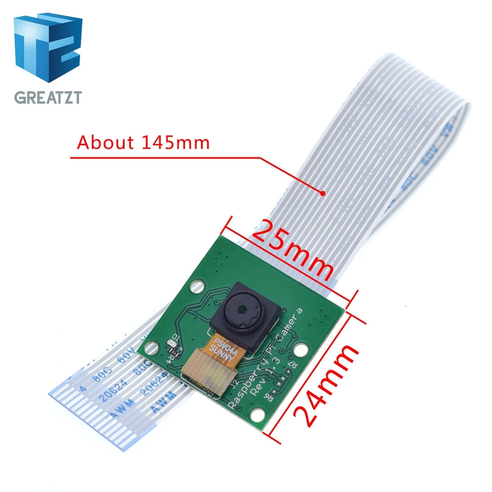 【KAMDSS015】Raspberry Pi 3 Model B+ Camera Module 1080p 720p Mini Camera ...