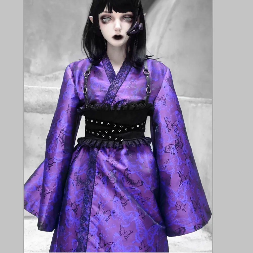 Purple Traditional Kimono