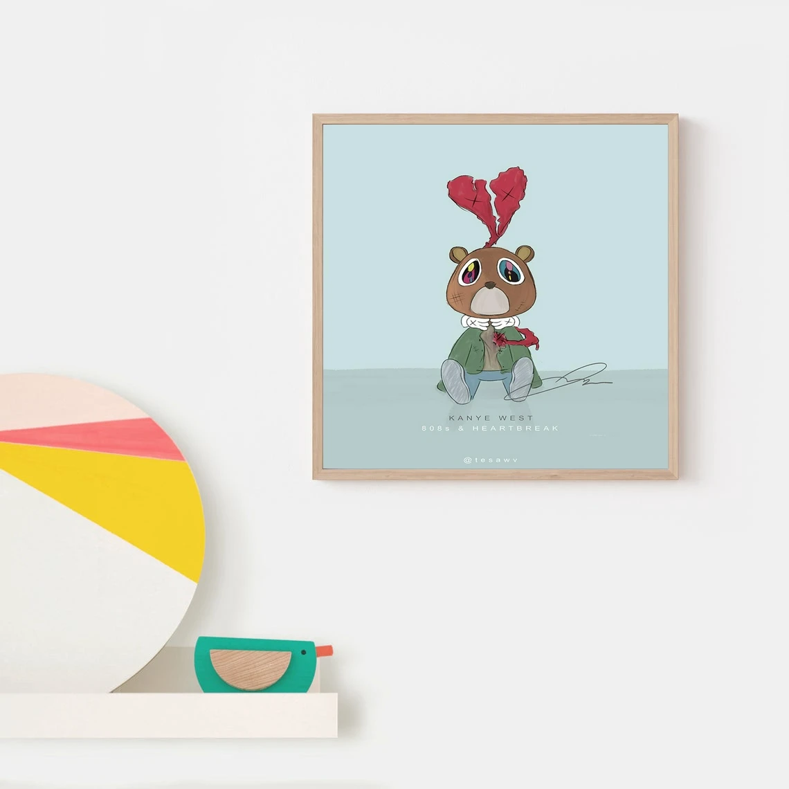 Kanye West Album Covers Bear