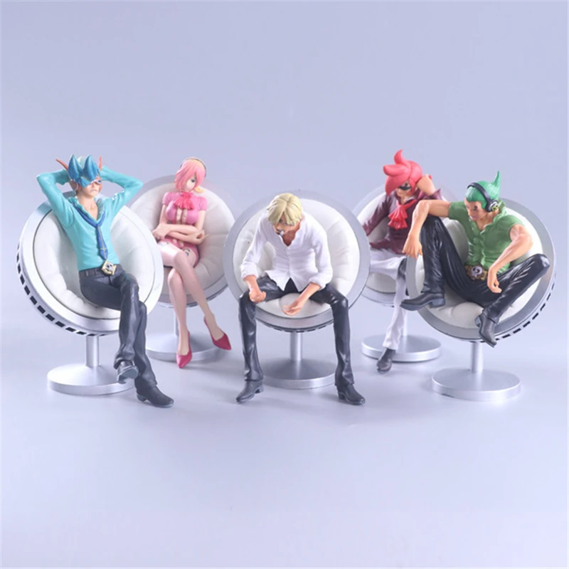One Piece Vinsmoke Family Reiju Sanji Yonji Niji Ichiji PVC Action ...