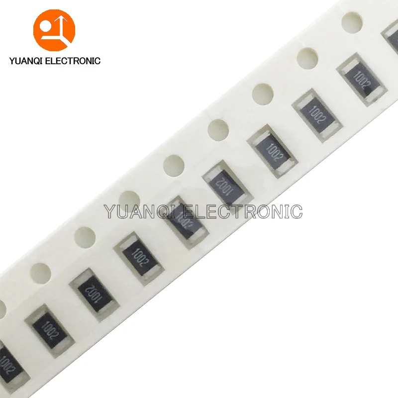 Resistor smd 100 1206 peças, resistor 1/4w 1% k 12k 11.8k 12.1k 12.4k ...