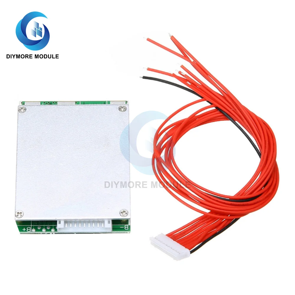 Bms Lithium Battery Charge Protection Board Li-ion Battery Equilíbrio ...