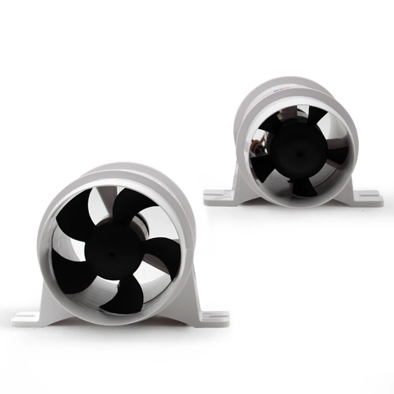 12V 24V DC straight-flow engine room fan exhaust fan 3 Inch 4 inch fan ...