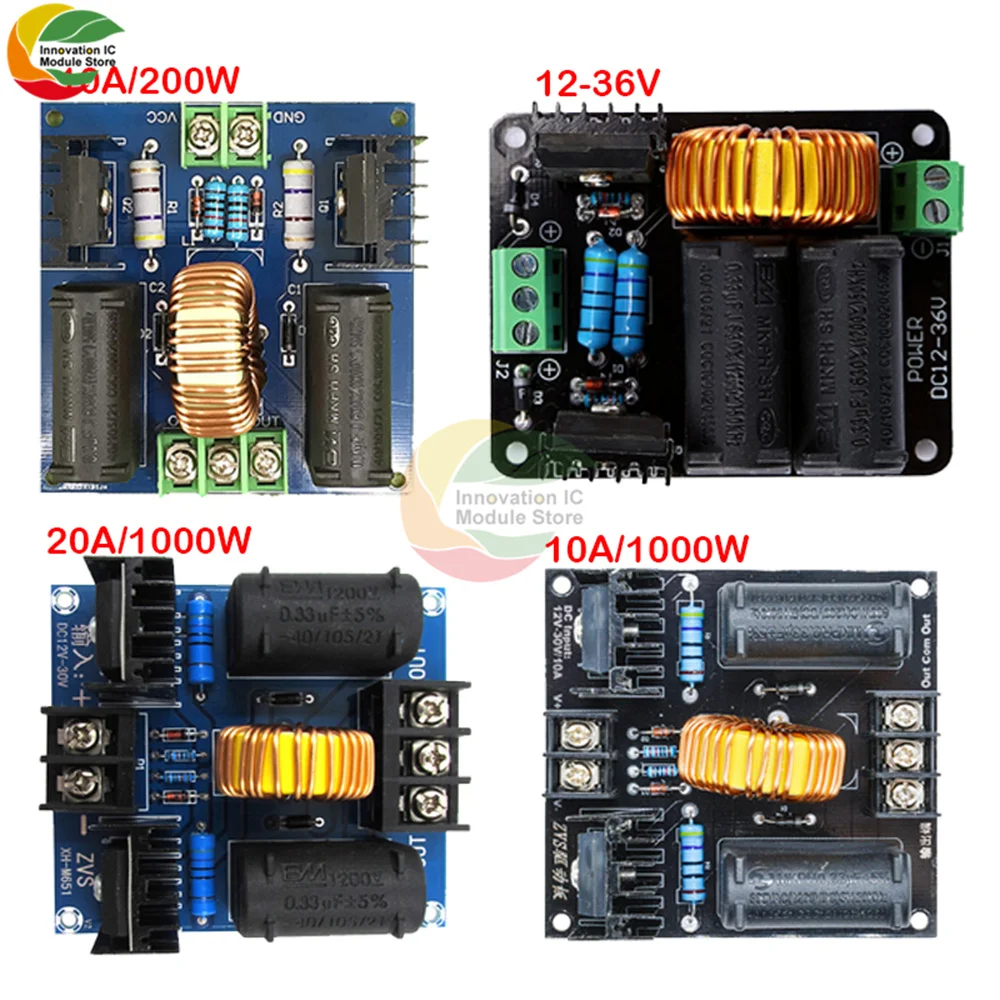 ZVS Tesla Coil Driver Board Is Used for Tesla Coil Power Supply PCB ...
