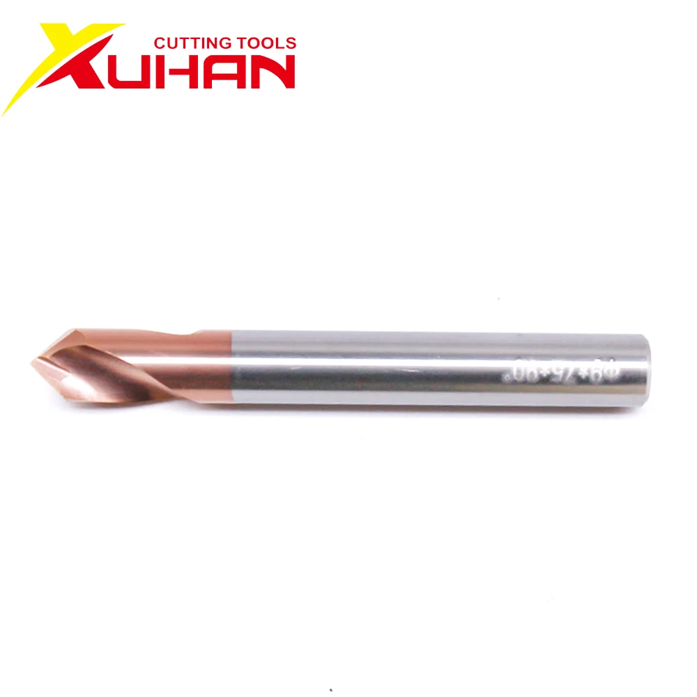 1PC-HRC55-3MM-4MM-5MM-6MM-8MM-10MM-90-Degree-Spot-Drill-Bit-for ...