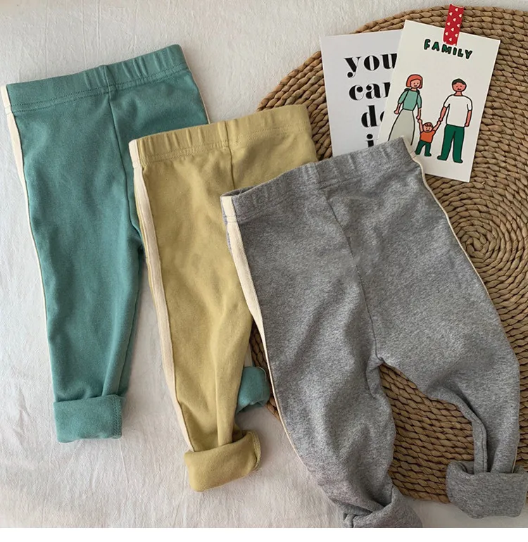 Newborn Kids Sports Trousers Baby Boy Cotton Long Pants Infants Girls ...