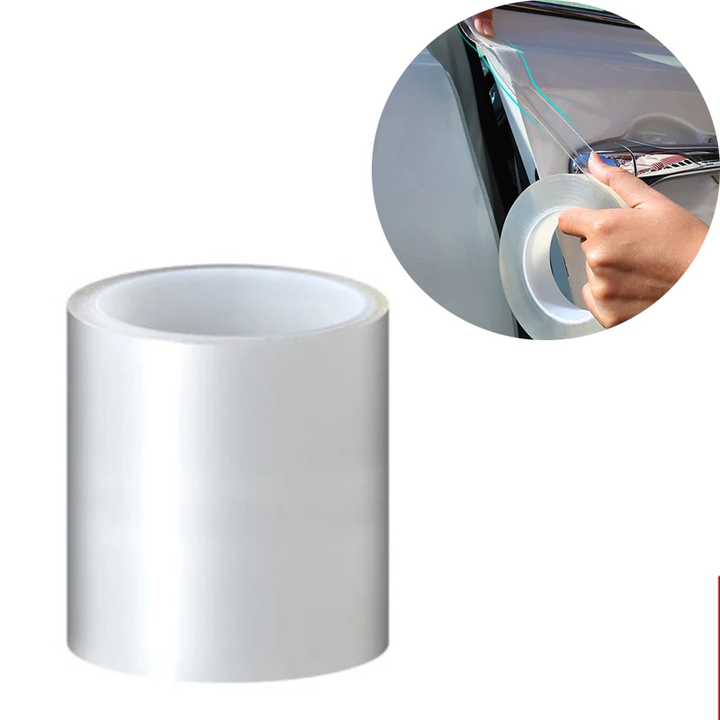 Car Door Edge Protector Sticker Auto Strip PVC Film Transparent Anti ...