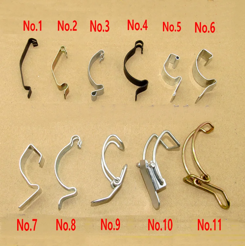 5pcs / Car air filter housing filter electrical fuse box fixing spring ...