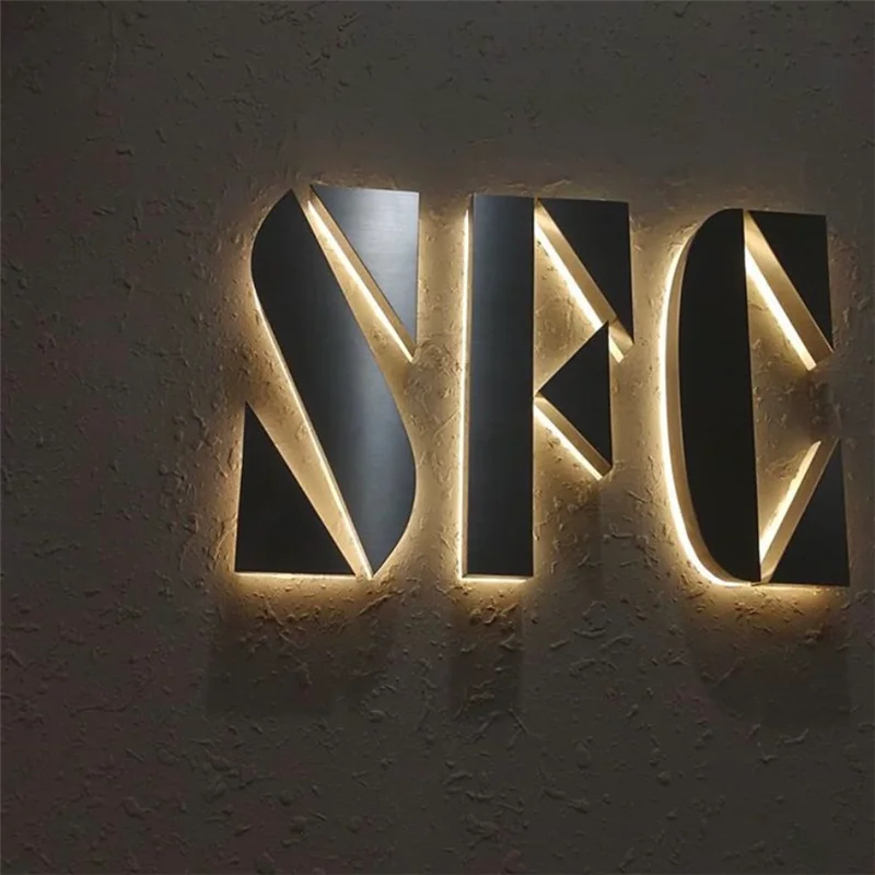 Letreros-de-metal-con-letras-led-retroiluminadas-para-exteriores ...