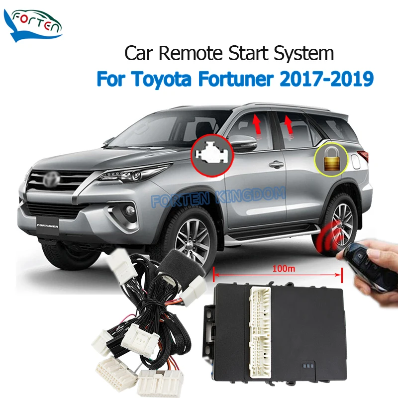 Car Remote Engine Start System Module For Toyota Fortuner 2017-2019 ...