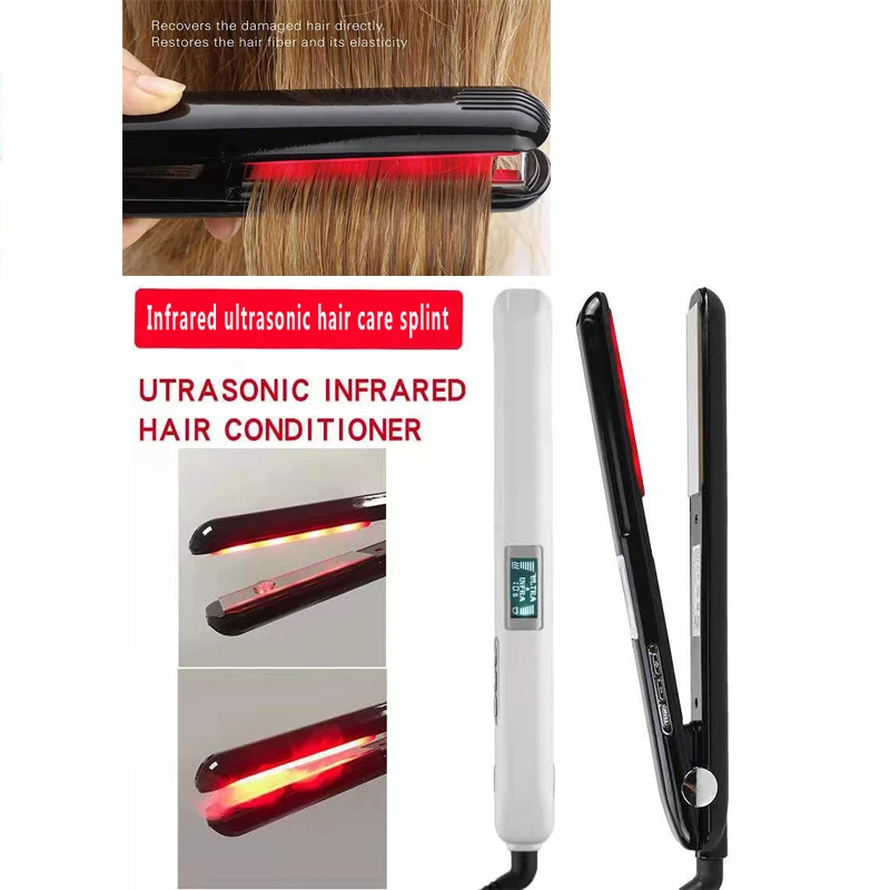 Professional Ultrasonic Infrared Hair Care Iron Recovers Damaged Tool ...
