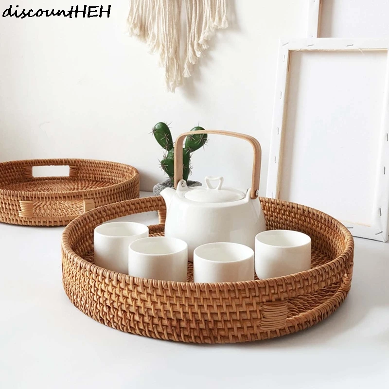 Wooden Teapot Tray Square Coffee Tray Fruit Bread Tray Dinner Tray ...