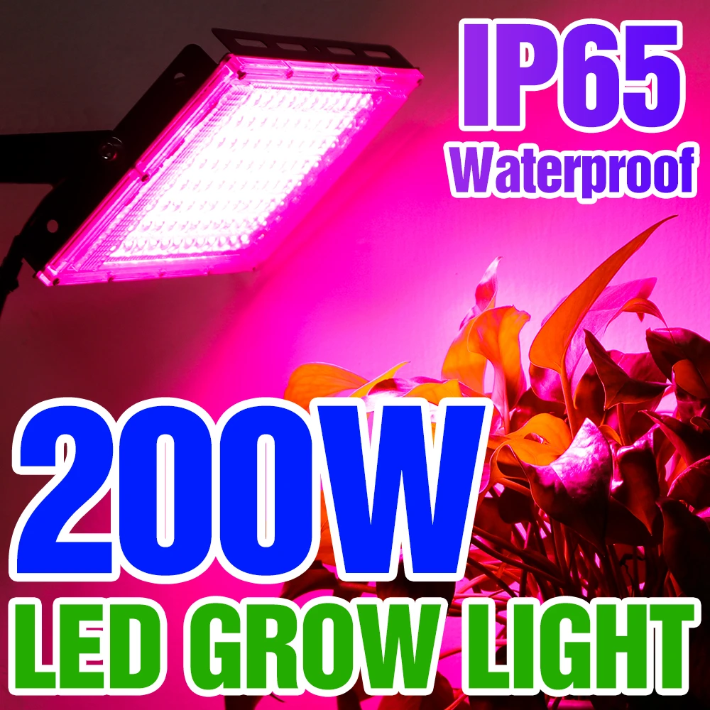 Phytolamp For Plants Light 200w Led Grow Light Phyto Lamp Full Spectrum ...