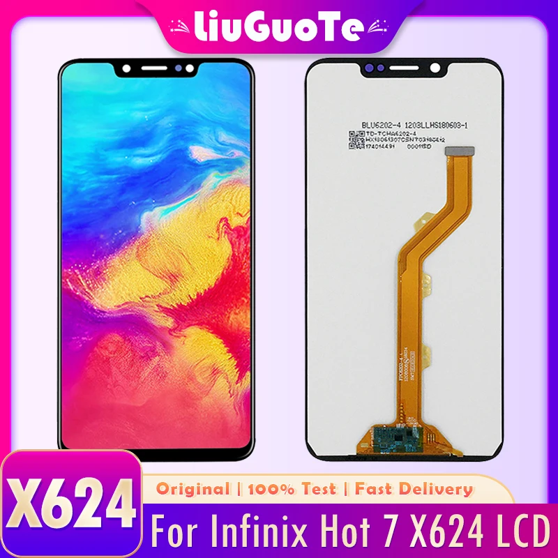 100-Test-Original-6-2-Screen-For-Infinix-X624-LCD-Display-Touch-Screen ...