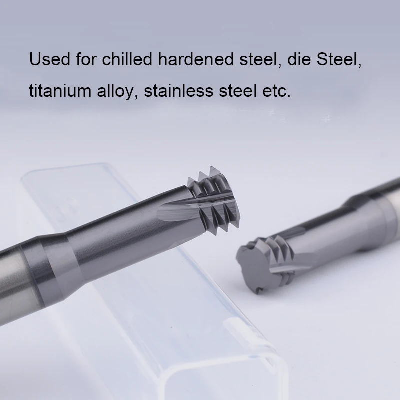 High quality Carbide thread end mill M1 M1.2 M1.4 M1.6 M2 M2.5 M3 M4 M5 ...