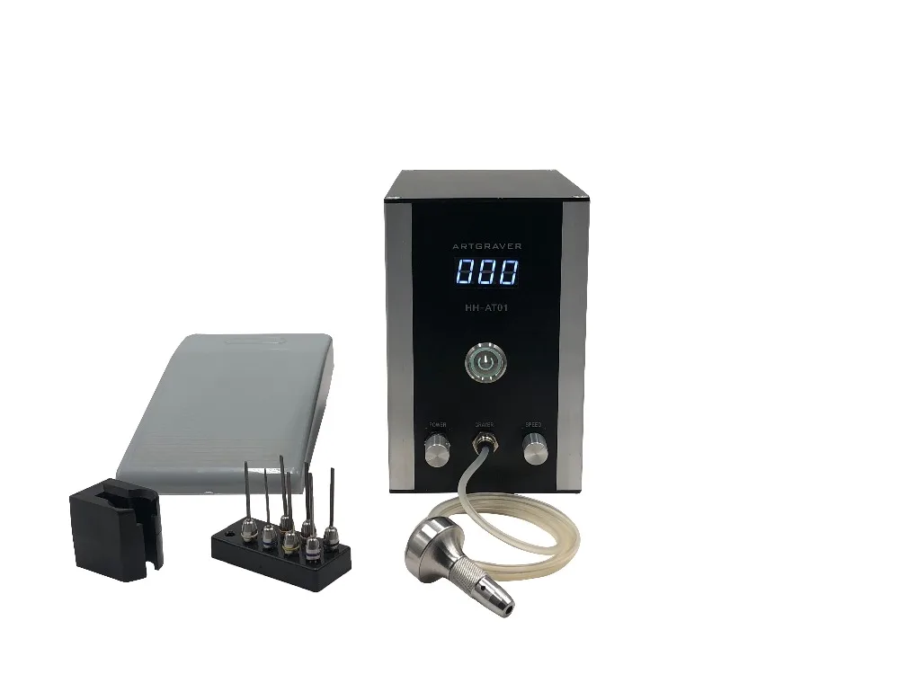 Jewelry Graving Machine With Air Compressor Hh-at01 Artgraver 100~240v ...